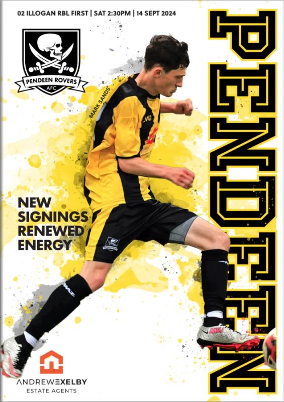 Matchday Programme - Pendeen Rovers