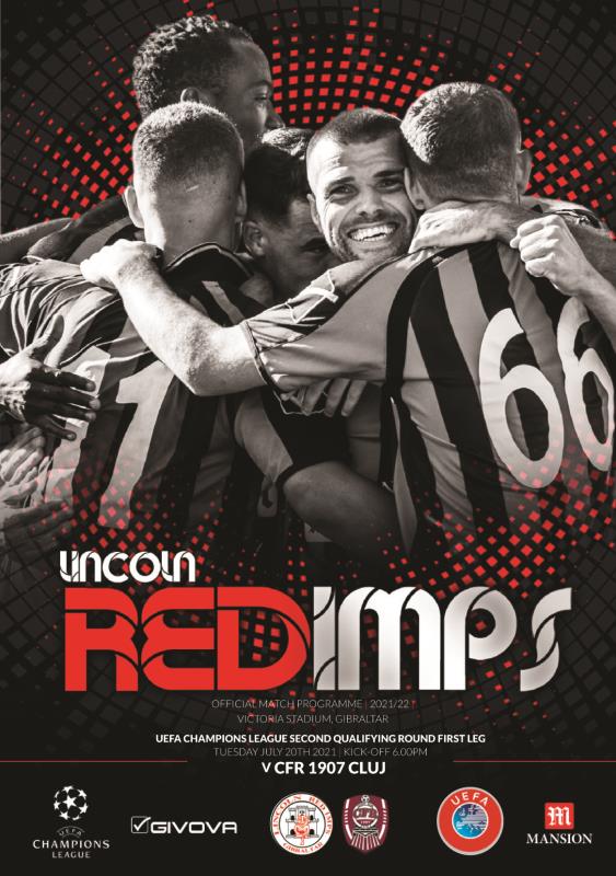MATCH PROGRAMME - LINCOLN RED IMPS