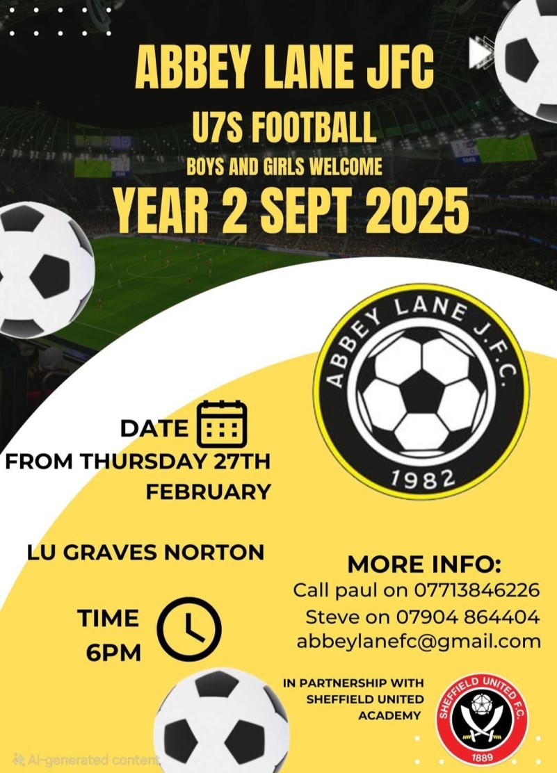 Welcome to the official website of Abbey Lane JFC | Sheffield, South ...