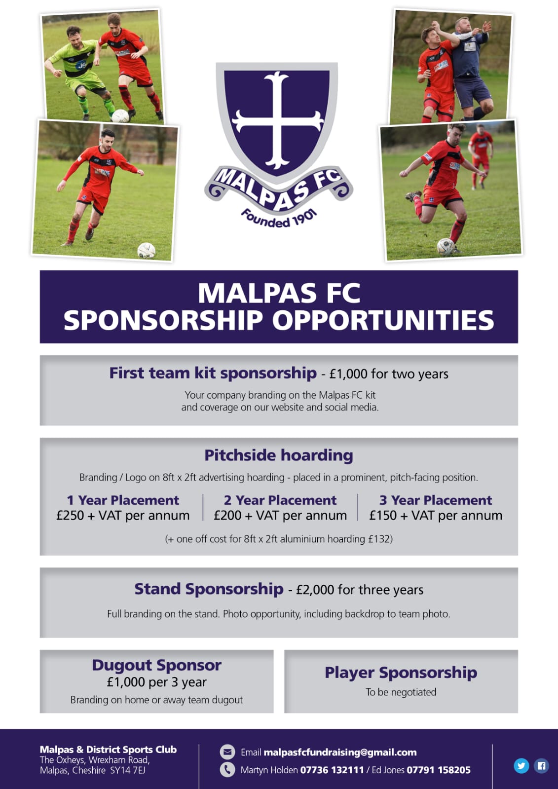 Club Documents - Malpas FC