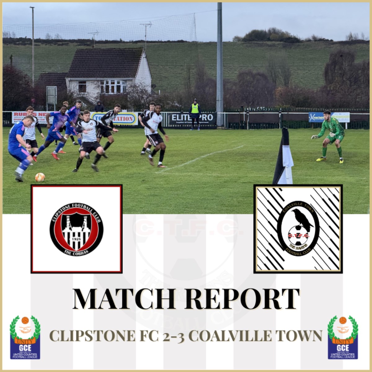 Clipstone FC 2–3 Coalville Town FC - Match Report - Coalville Town ...