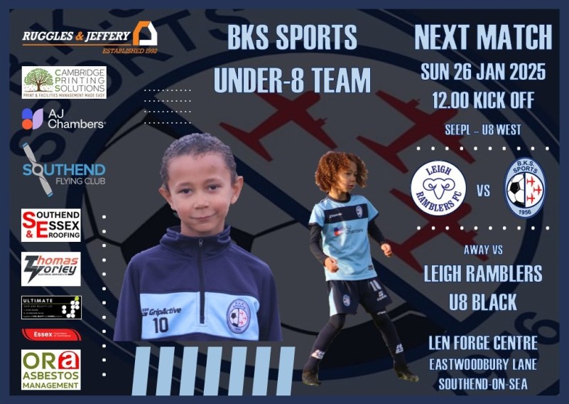 Leigh Ramblers U8 Black – BKS SPORTS U10 Hurricanes - Match Report ...