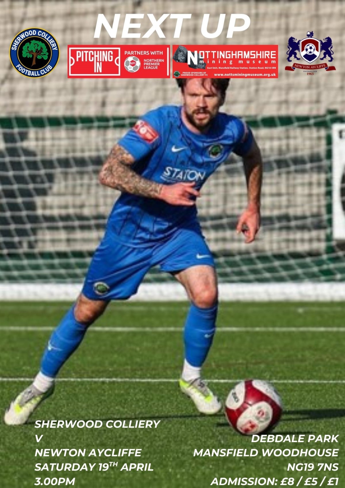 SHERWOOD COLLIERY 0–3 Newton Aycliffe - Match Report - Sherwood Colliery FC