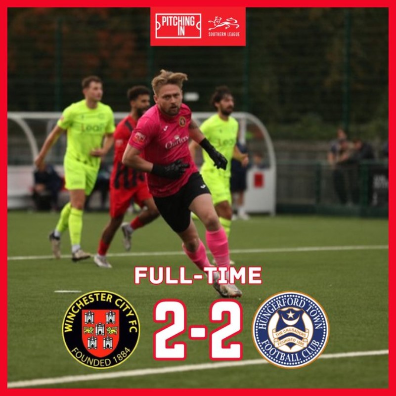 Winchester City FC First Team 2–2 Hungerford Town - Match Report ...