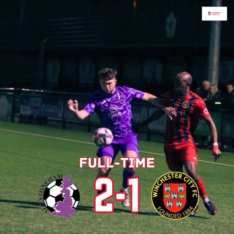 AFC Stoneham 2–1 Winchester City FC First Team - Match Report ...