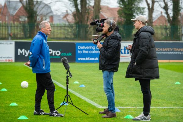 Alessia Russo visit 29 February 2024 - Bearsted FC | Maidstone, Kent