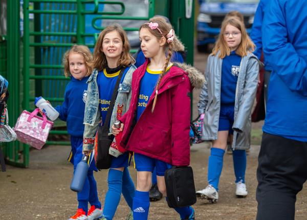 Alessia Russo visit 29 February 2024 - Bearsted FC | Maidstone, Kent