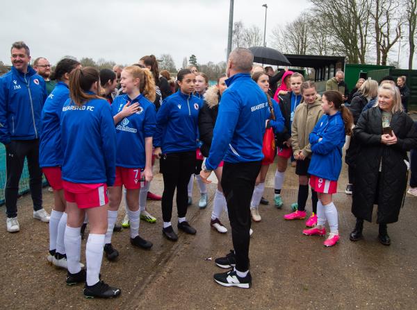 Alessia Russo visit 29 February 2024 - Bearsted FC | Maidstone, Kent