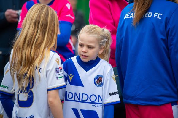 Alessia Russo visit 29 February 2024 - Bearsted FC | Maidstone, Kent