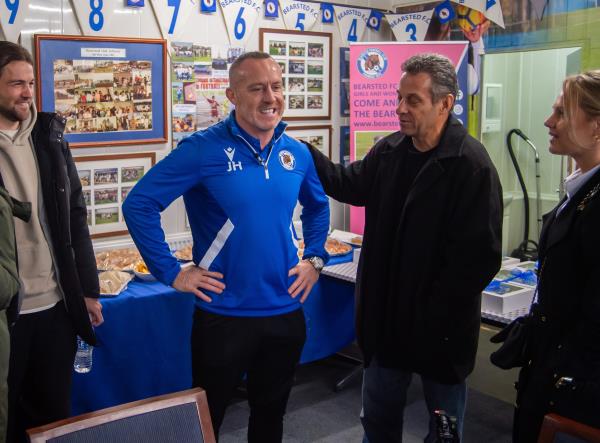 Alessia Russo visit 29 February 2024 - Bearsted FC | Maidstone, Kent