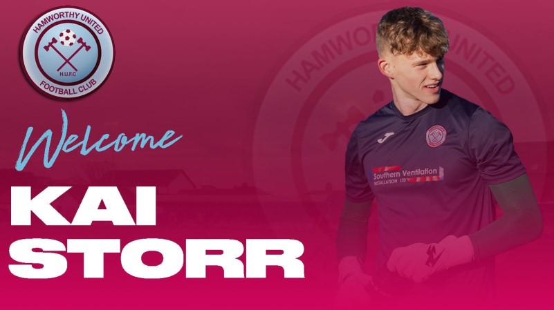 Signing news: Kai Storr is our new number 1 - Hamworthy United FC