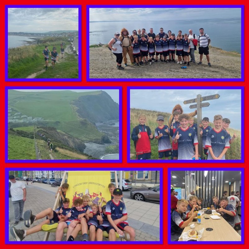 U12 Lions complete their sponsored walk - Shrewsbury Juniors Football Club