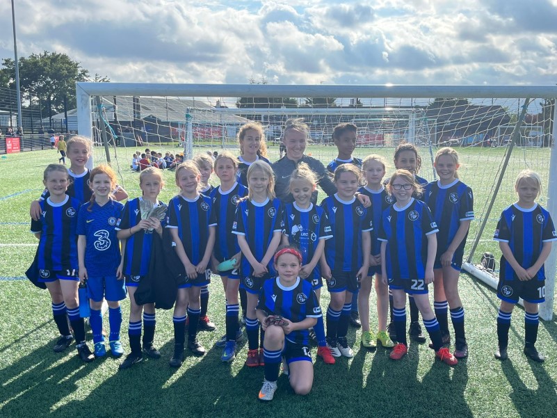 Ladies Footgolf World Champion gives masterclass - Long Lane JFC