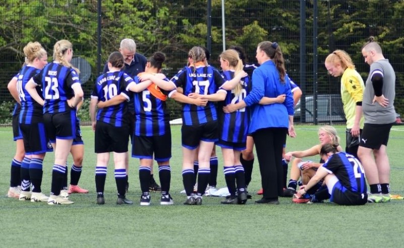 Long Lane Ladies Narrowly Miss Out - Long Lane JFC