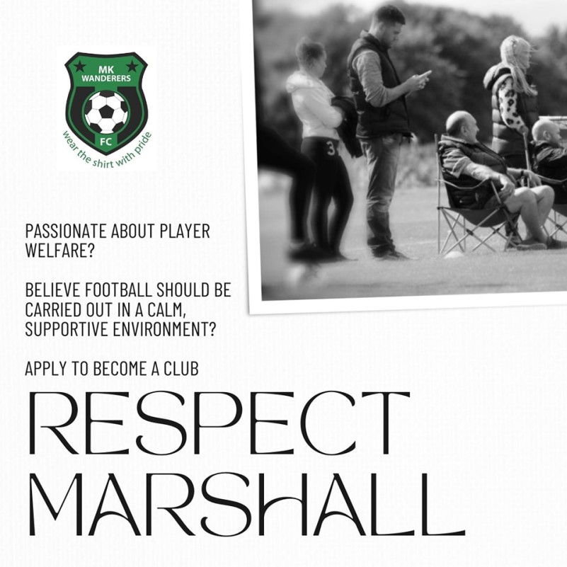 Respect Marshalls - MK Wanderers Football Club