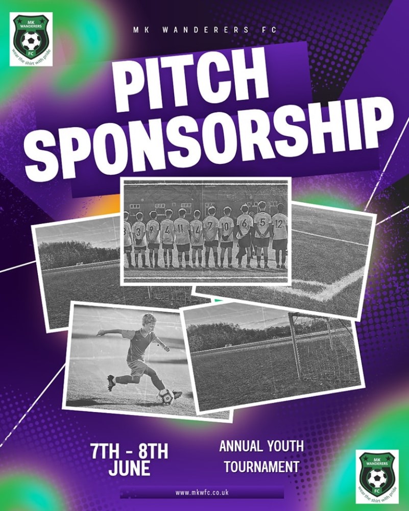 *TOURNAMENT PITCH SPONSORSHIP* - MK Wanderers Football Club