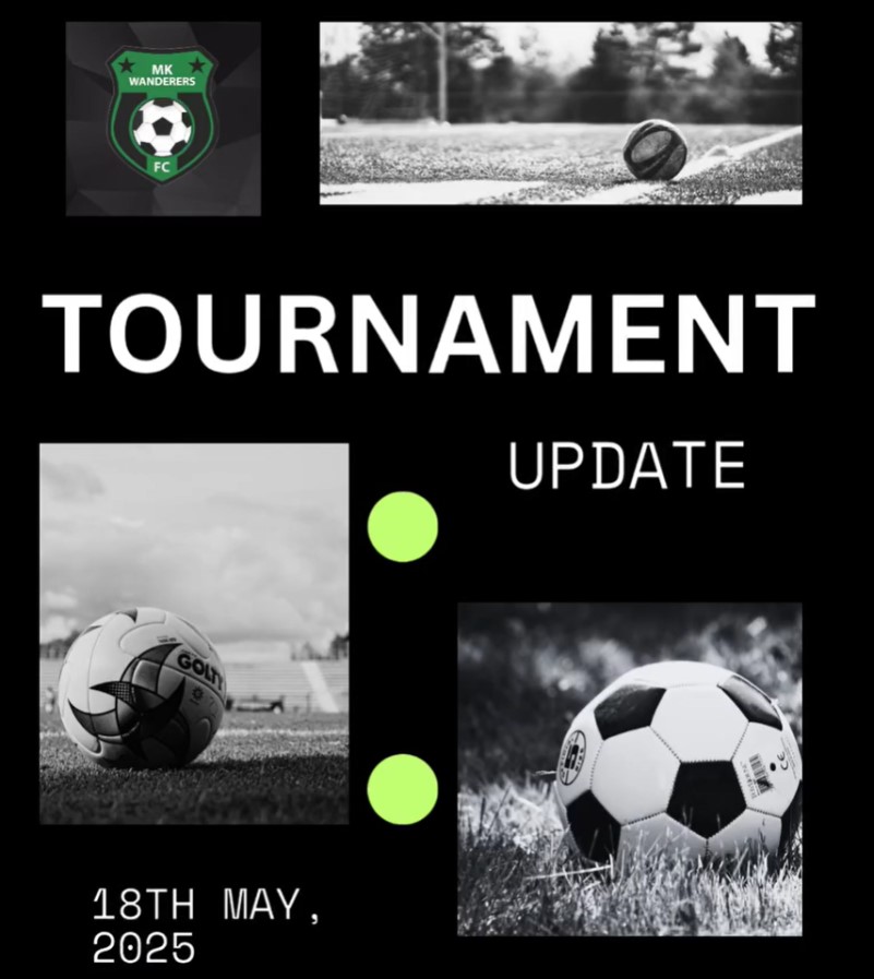 *CHARITY CUP UPDATE* - MK Wanderers Football Club
