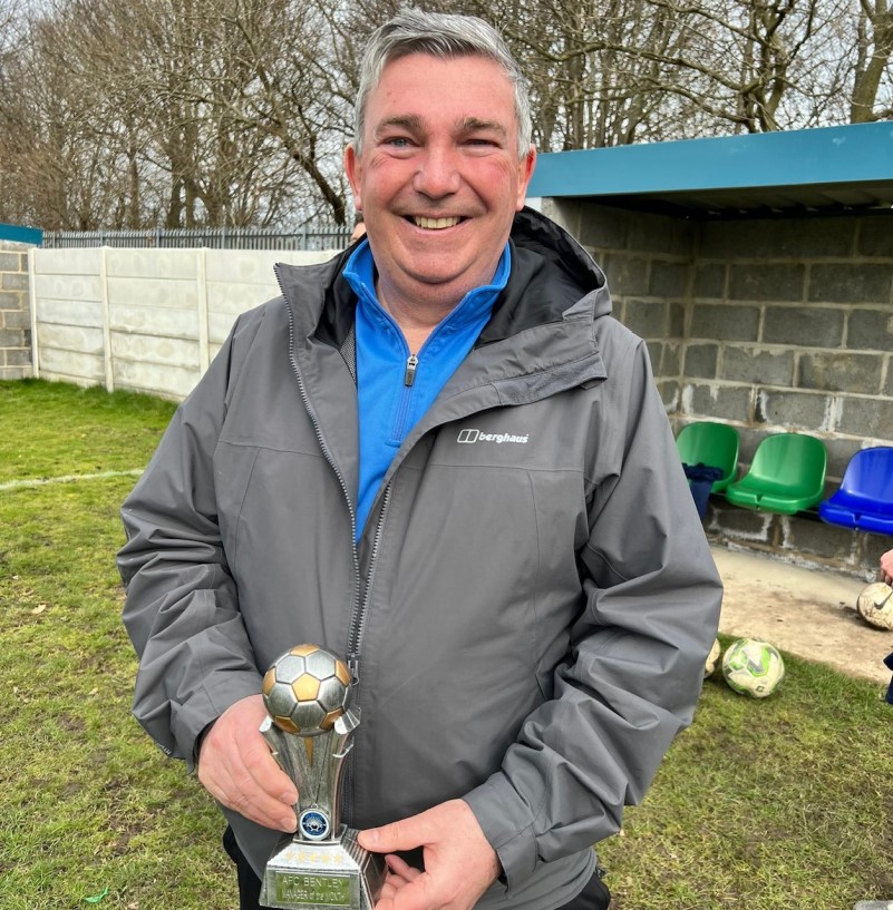 AFC Bentley, MANAGER OF THE MONTH - FEBRUARY