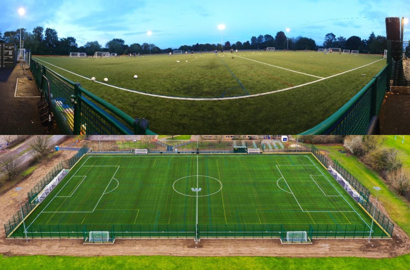 Fantastic new training facilities for Mansfield Road Juniors FC ...