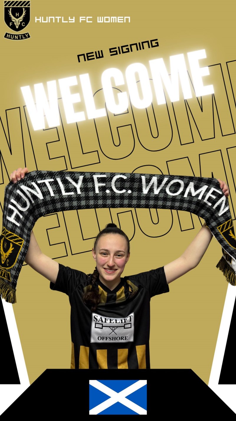Huntly Football Club , LIBBY DUNN JOINS HUNTLY FC WOMEN