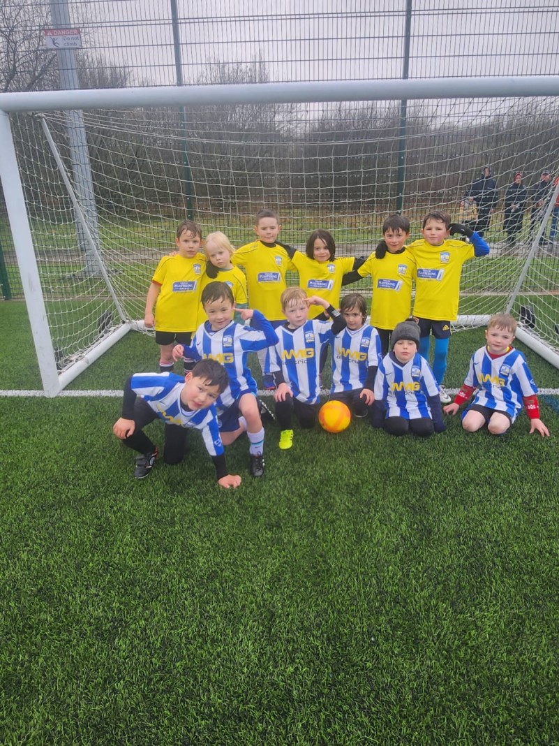 Braunton FC U6s play first ever match - Braunton FC