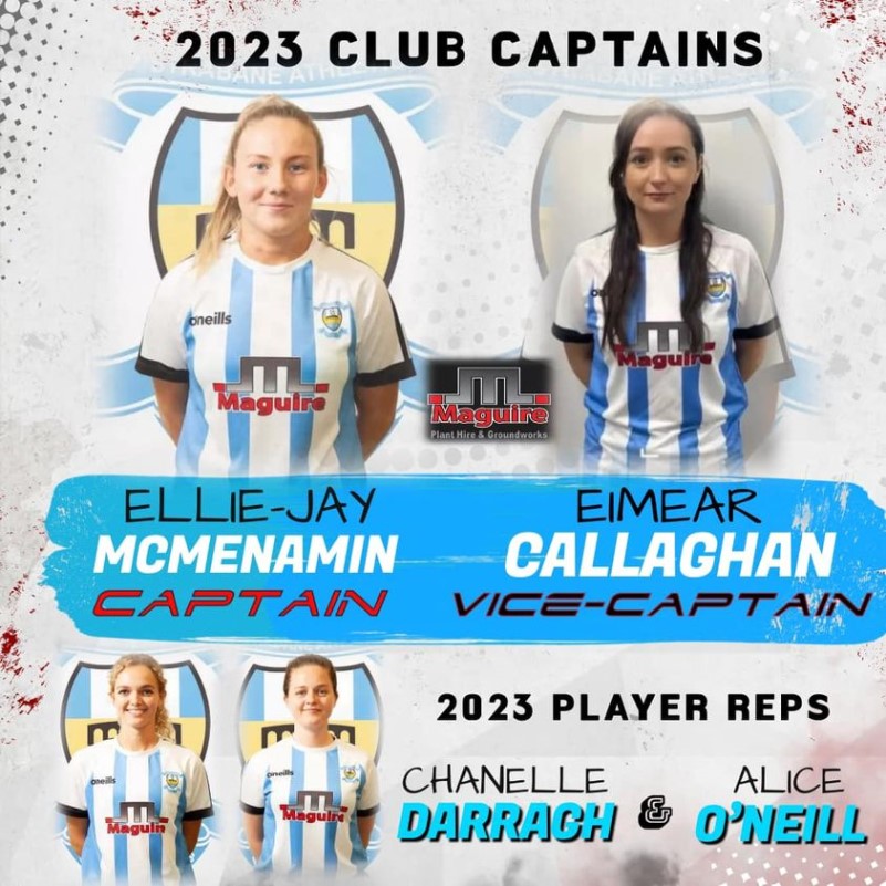 SAFC Ladies Announce Captains for 2023 Season - Strabane Athletic ...