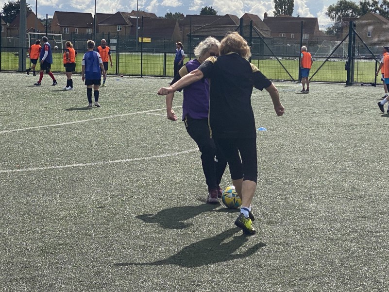 Ladies Walking Football Session 7th August 2023 - Lincoln Invictus