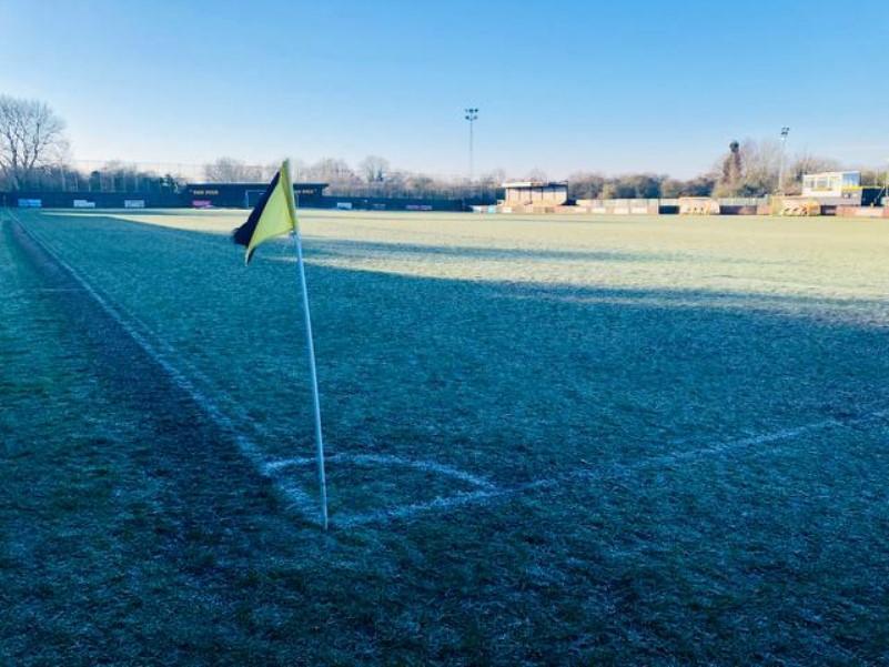 GAME OFF: HEAVILY FROZEN PITCH PUTS PAY TO TODAY'S GAME - RUSHALL ...