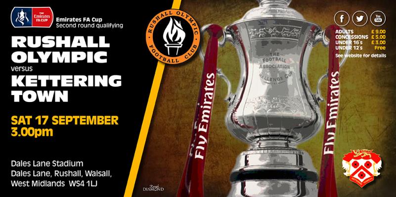 JA AWARE OF KETTERING THREAT - RUSHALL OLYMPIC FC