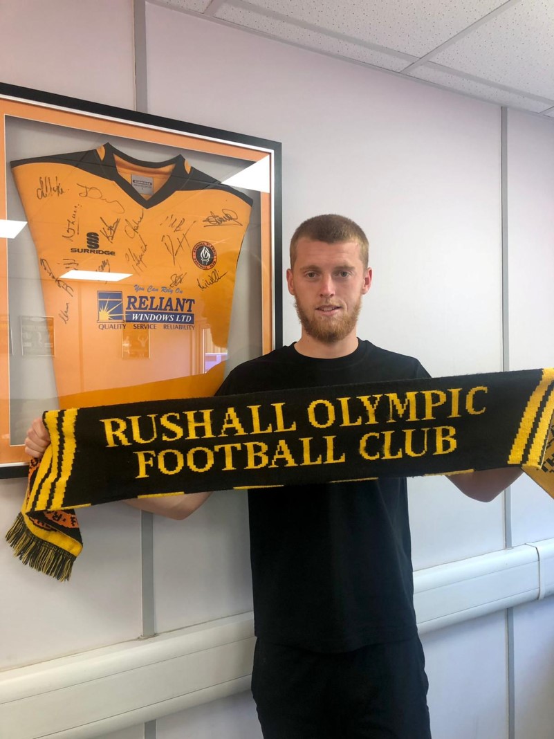 PLAYER NEWS: SAM SIGNS - RUSHALL OLYMPIC FC