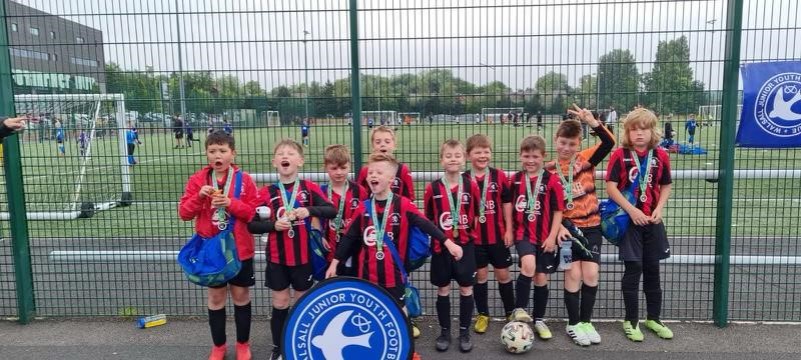 JUNIOR TEAM MASCOT COMPETITION WINNERS - RUSHALL OLYMPIC FC