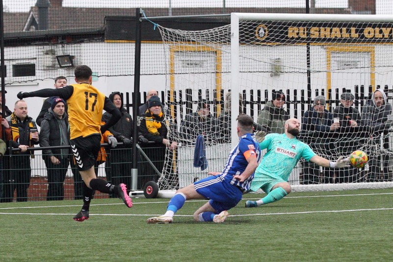 AWARD WINNERS: MARCH TEAM OF THE MONTH ACCOLADE - RUSHALL OLYMPIC FC