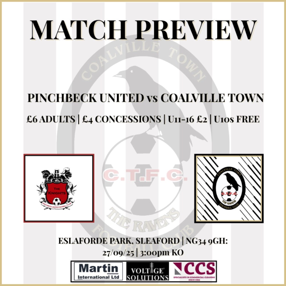 Pinchbeck United vs Coalville Town - Match Preview - Coalville Town ...