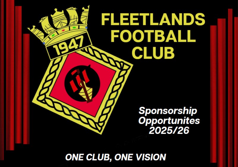 Sponsorship Opportunities - 2025/26 - Fleetlands FC