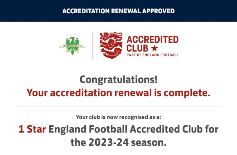 Bradninch FC England Accreditation Renewed for the 2023/24 Season ...