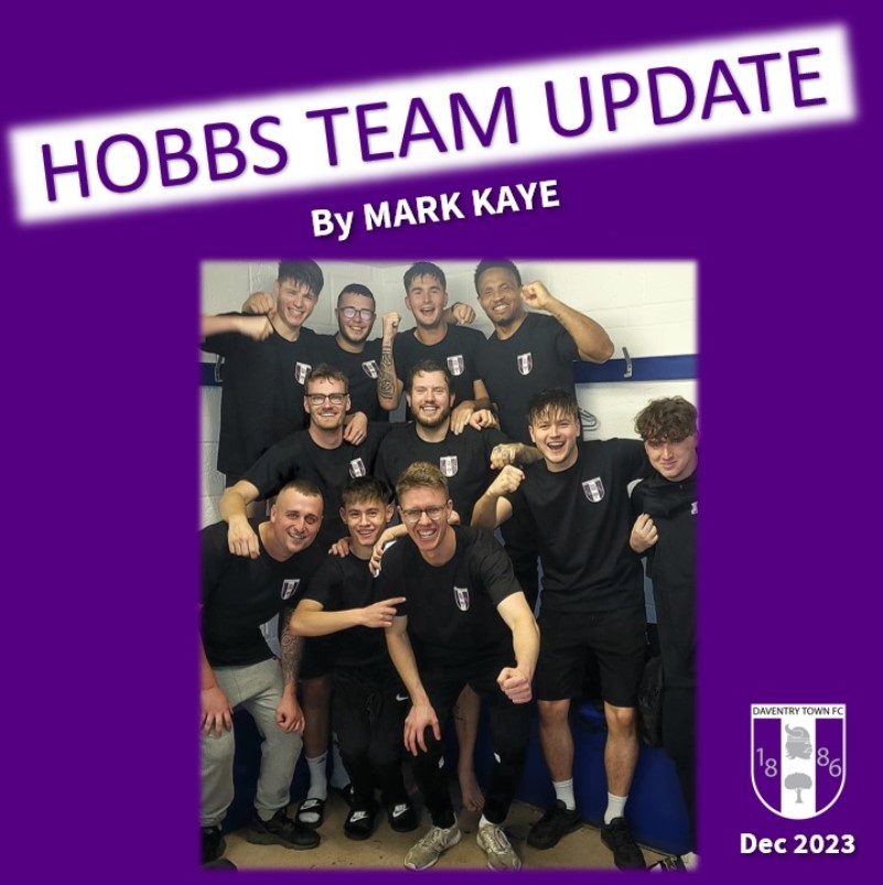 Mark Kaye - Hobbs Team Update - Daventry Town