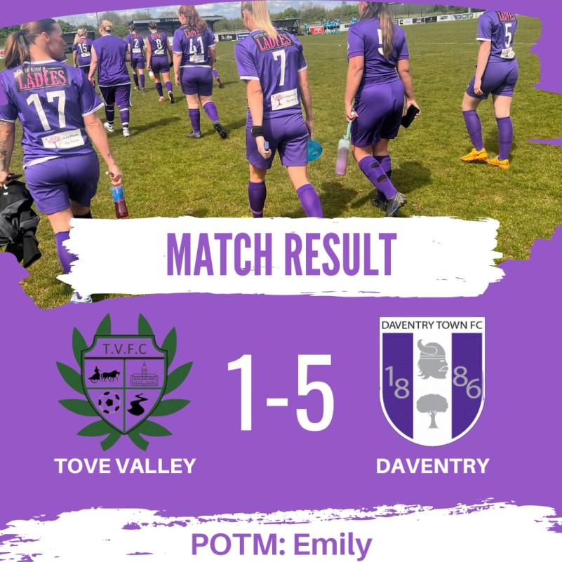 Daventry Town, 5 Star Daventry Ladies March On