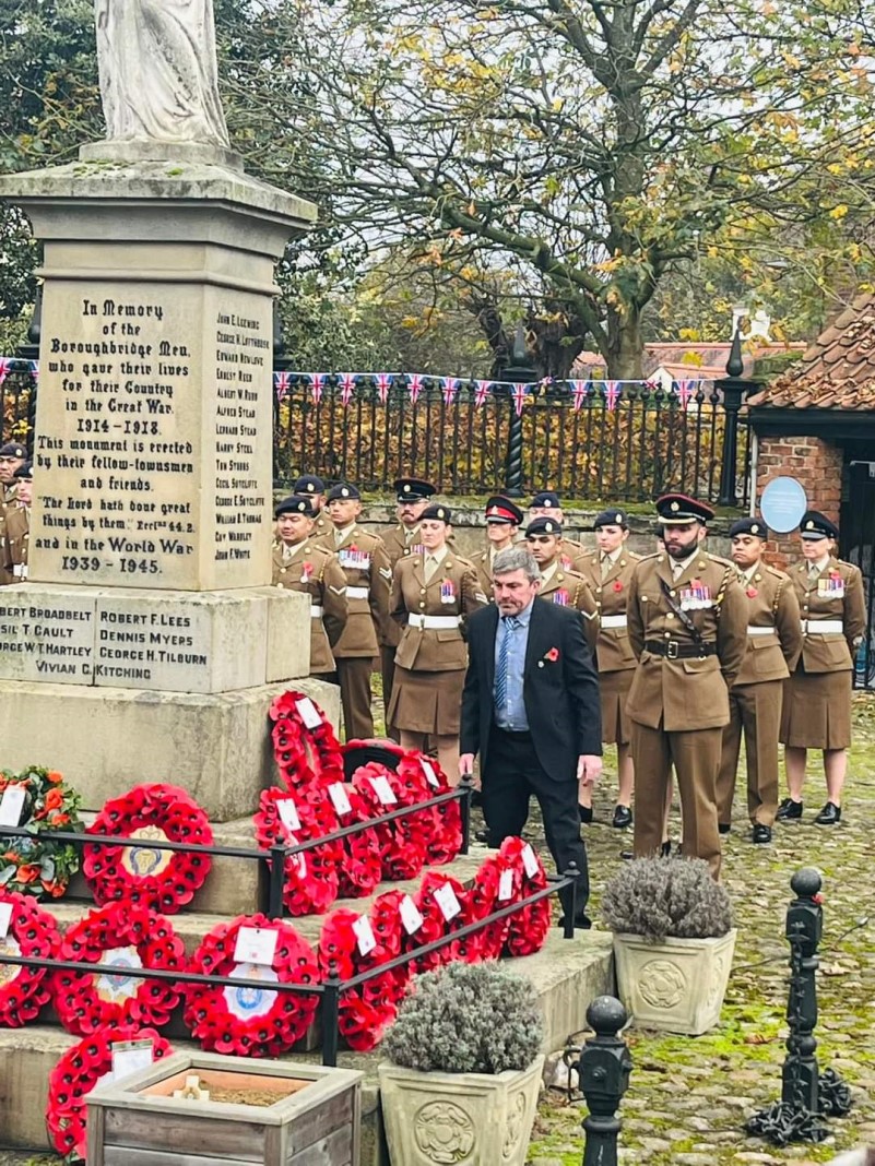 Remembrance Parade 2024 - Boroughbridge AFC
