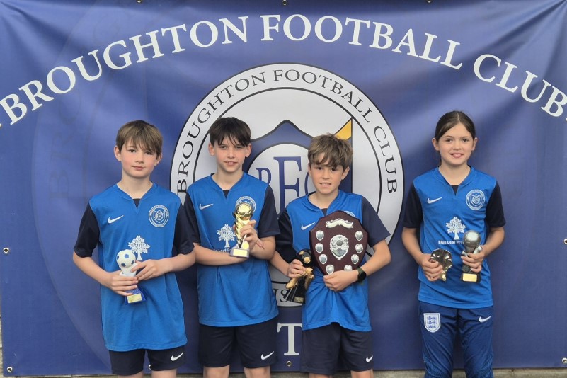 U11 Award Winners 2025 - Broughton Football Club