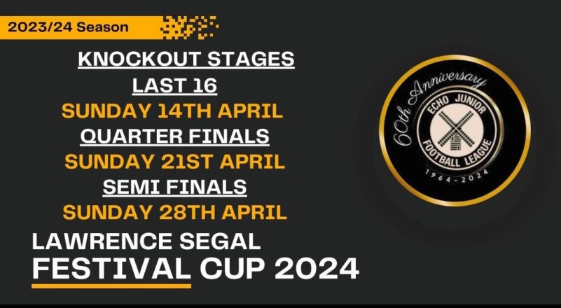 Lawrence Segal Festival Cup - Group Stage Update (Save the date for the ...