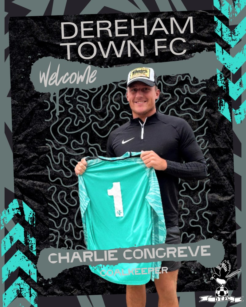 Charlie Congreve Signs - Dereham Town Football Club