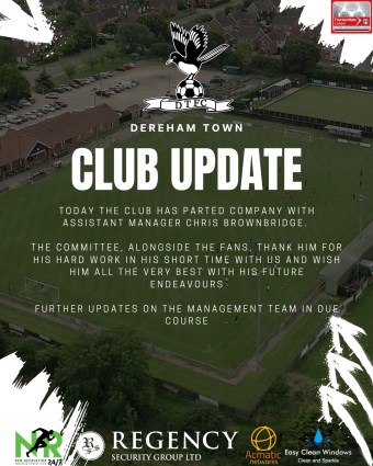 News - Dereham Town Football Club