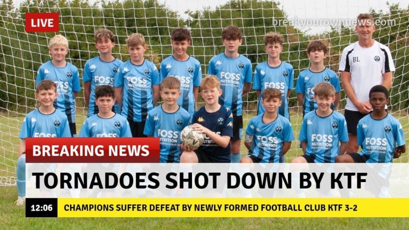 KTF YOUTH FC, Tornadoes blown away by Hurricanes