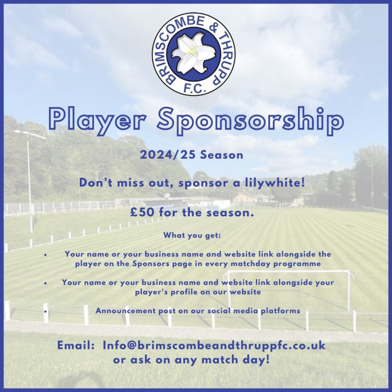 Welcome to the official website of Brimscombe and Thrupp FC ...