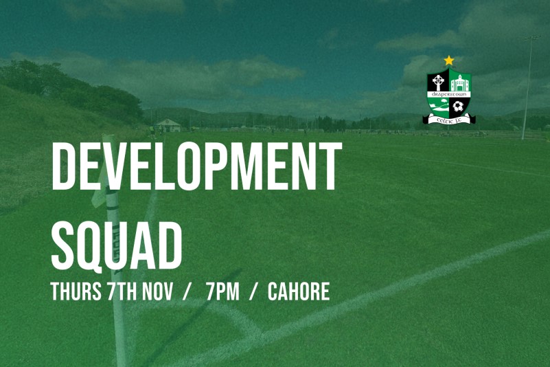 New Development Squad - Draperstown Celtic FC