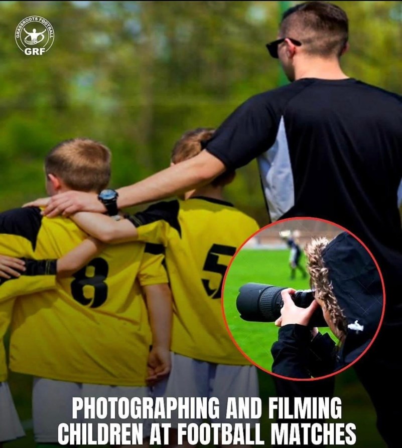 Photographing and Filming Children at Football Matches. - Hayling ...