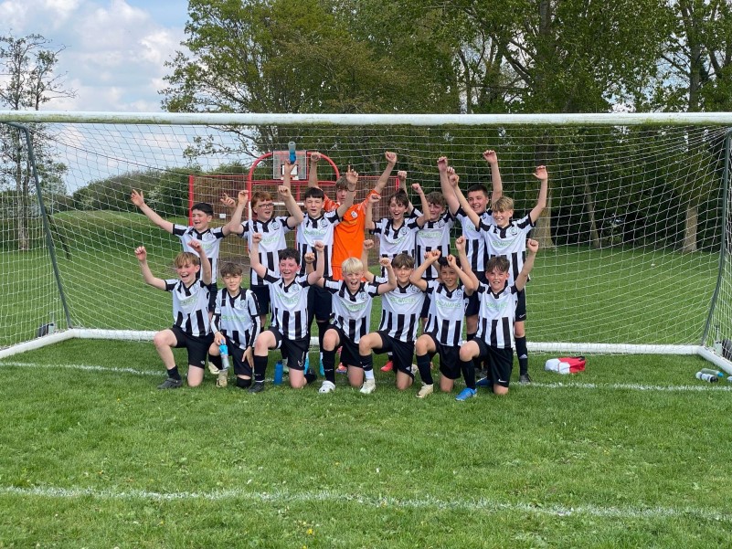 Grove Challengers FC, U13 league champions!