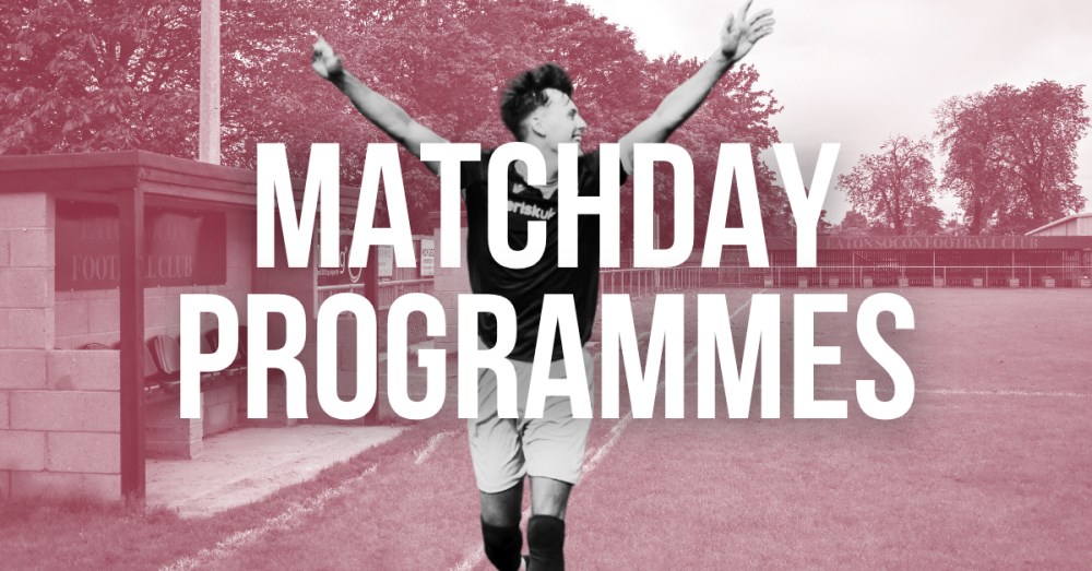 Matchday Programmes - Eaton Socon Football Club