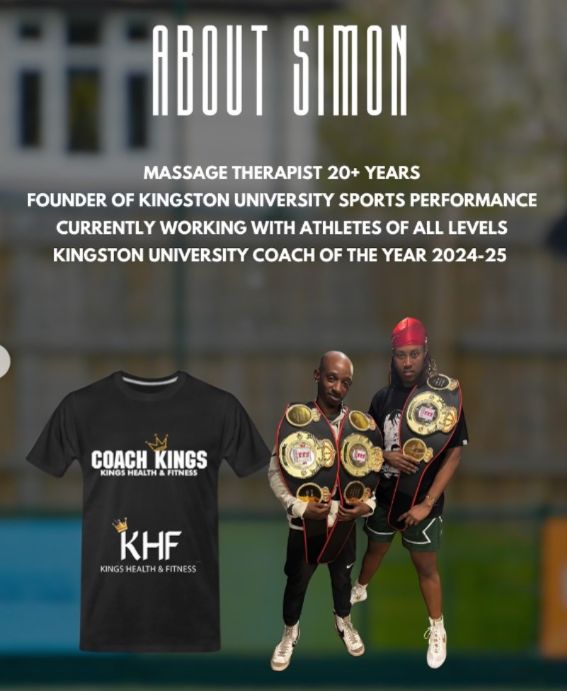 Parkside FC Welcome New Physio Simon “Kingsley” to the Team - Parkside FC