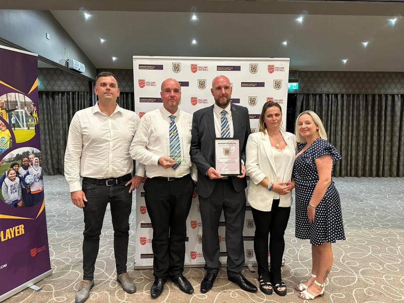 Club receives Special Recognition Award - Gateshead Cleveland Hall